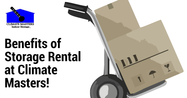 Benefits of Storage Rental at Climate Masters! - Daniel Island SC