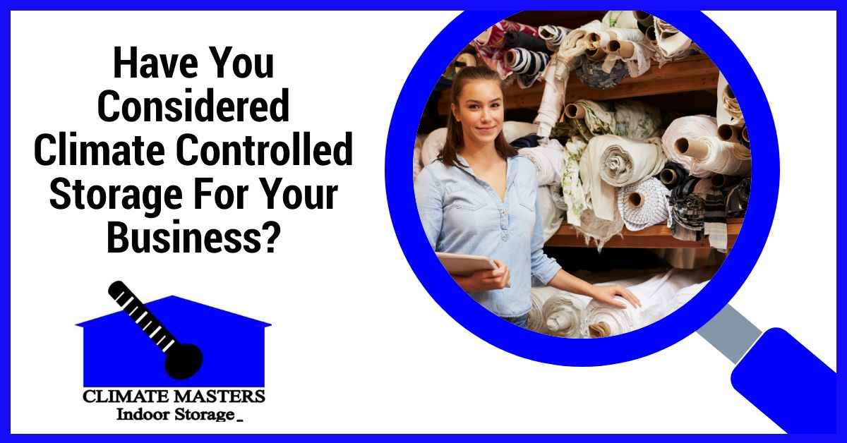 Climate Controlled Storage For Business