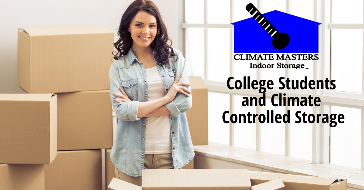 College Students and Climate Controlled Storage