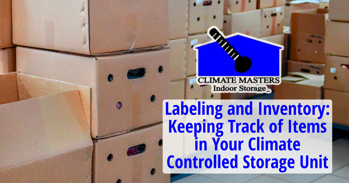 Labeling and Inventory